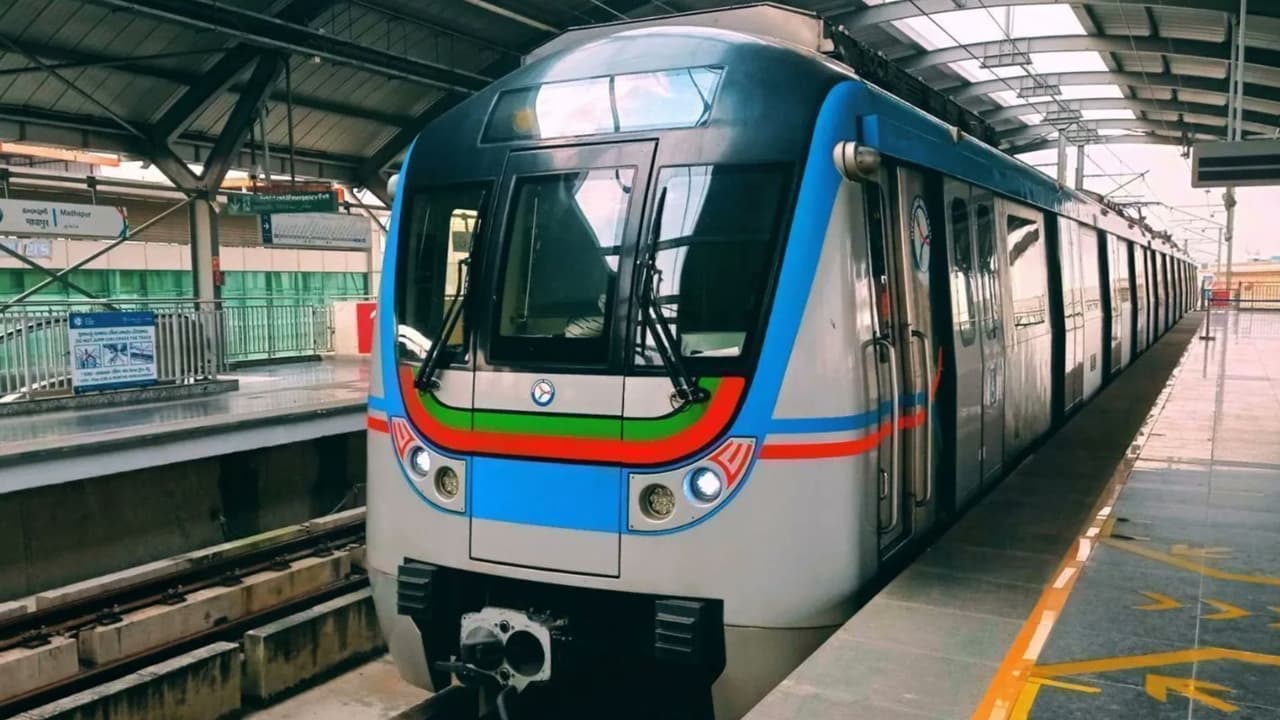 Metro Train: A new look for Hyderabad.. Land prices to soar with metro ...