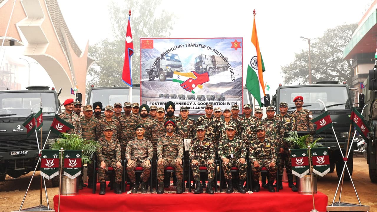 Gesture Of Trust: India Gifts 50 Vehicles To Nepal Army, Strengthening ...