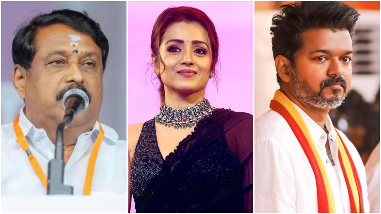 BJP Leader Slams Vijay Trisha വിജയ് ആദ്യം തൃഷയെ വിട്ട് പുറത്തുവരണമെന്ന് ...