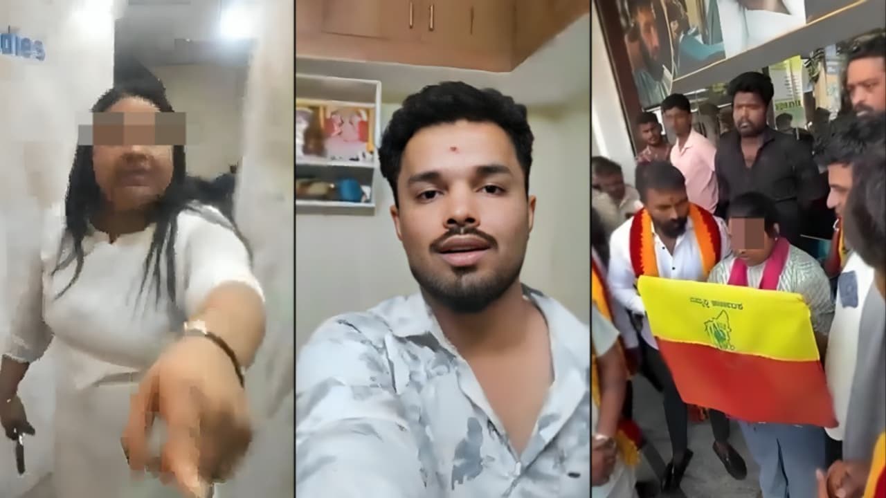 Viral Video: Heated Kannada-Hindi Clash at Salon; Staff Member Forced ...