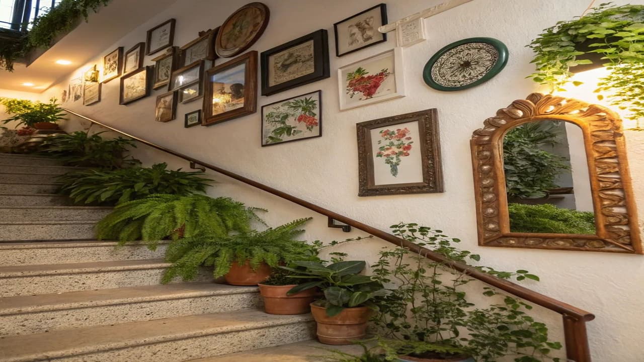 Staircase Decor : घरातल्या जिन्याला बनवा 'सेंटर ऑफ अट्रॅक्शन', लाईट्स ...