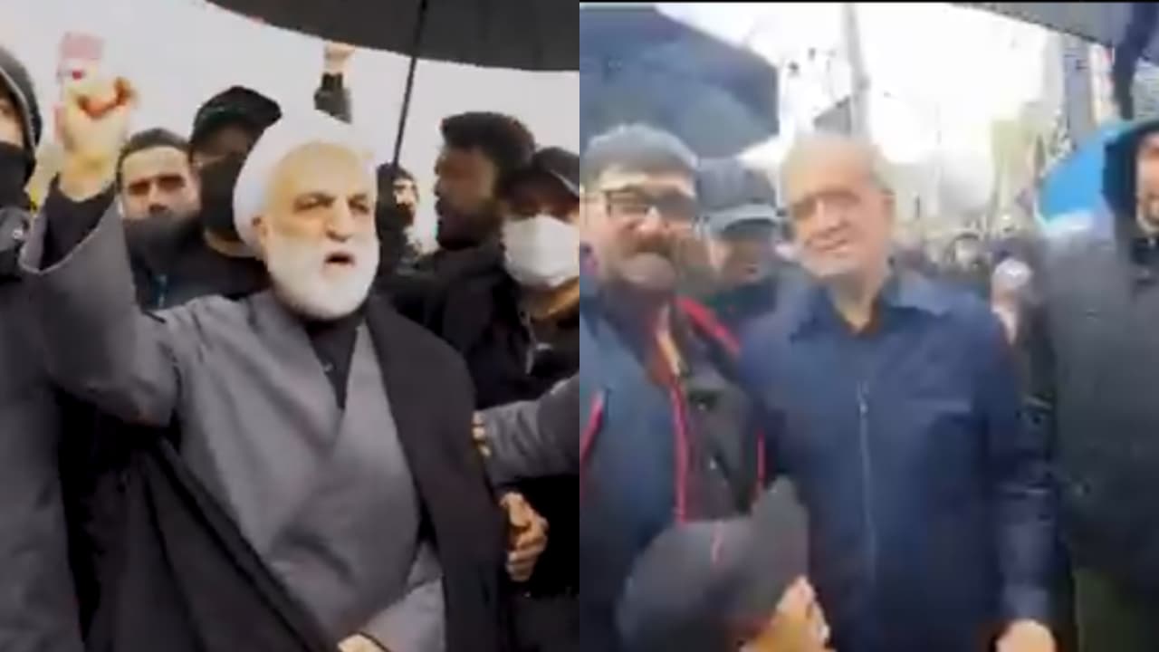 ടെഹ്റാന്റെ തെരുവിൽ ജനങ്ങൾക്കൊപ്പം റമദാനിലെ അവസാന വെള്ളിയാഴ്ച റാലിയി ...