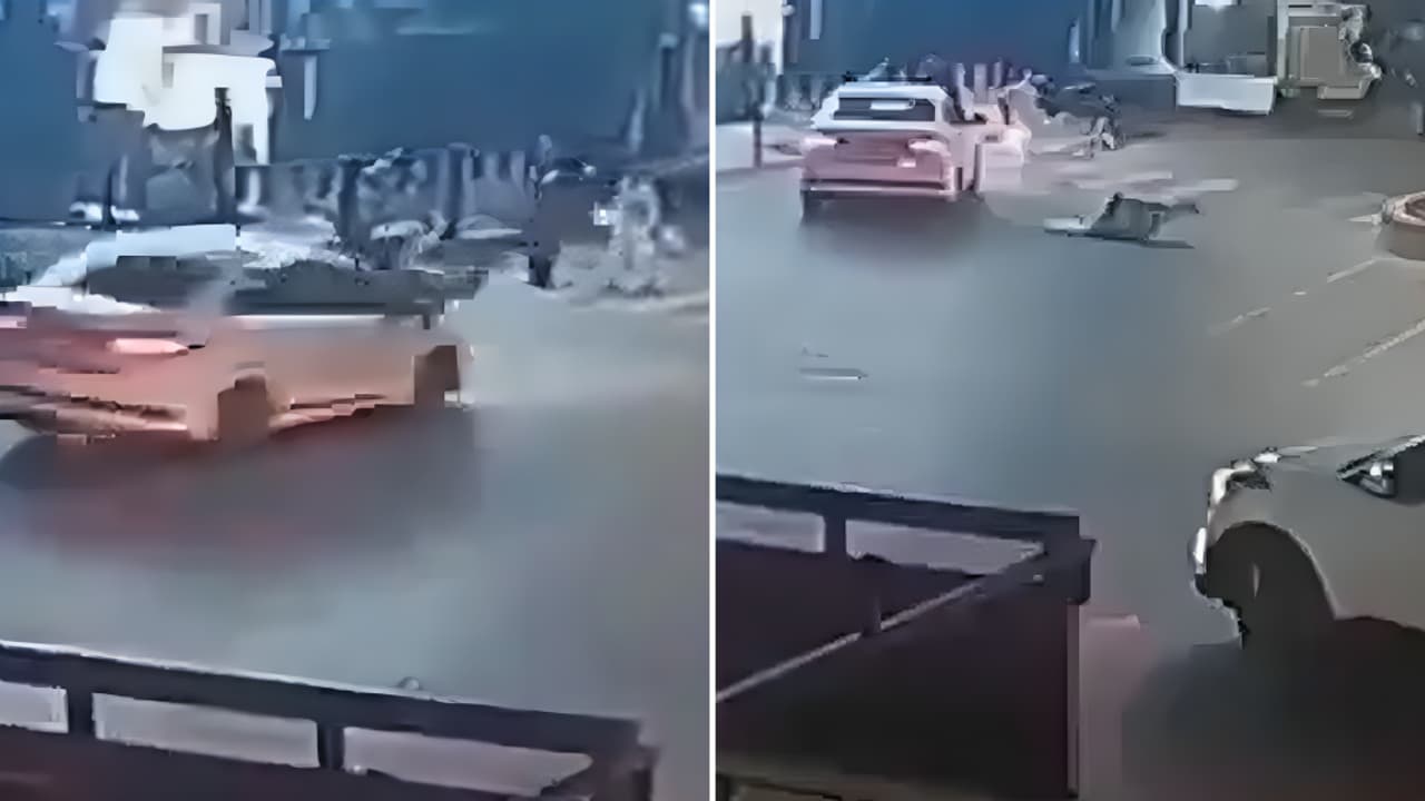 UP Horror! Speeding Car Runs Over 4 People At Varanasi Junction, Driver ...