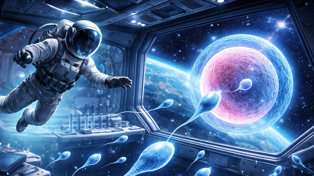 Having Babies In Space May Be Harder Than Thought As Sperm 'Get Lost ...