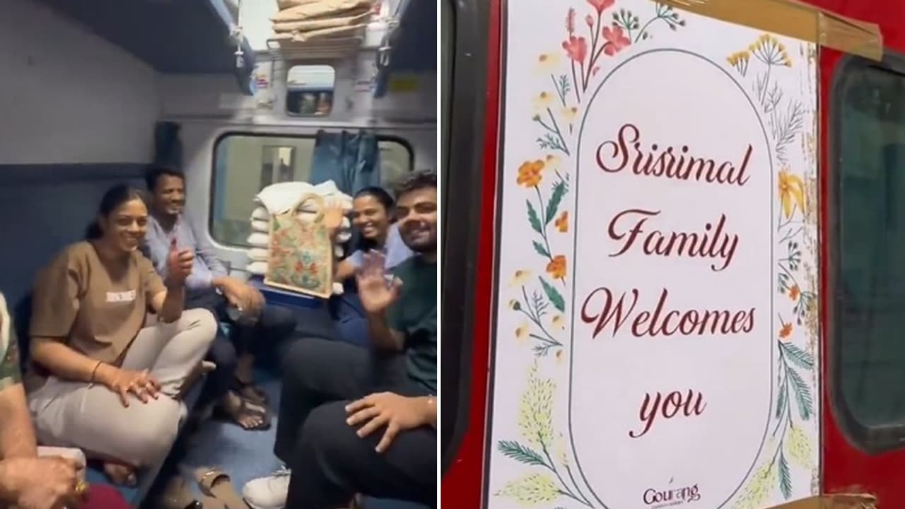 Family Turns Train Coach Into Pre-Wedding Party, Viral Video Divides ...