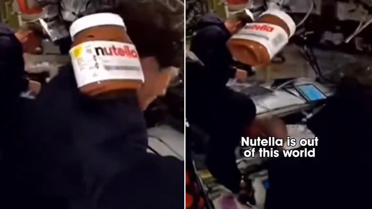 Viral: Nutella Tub Floats In NASA's Artemis II Spacecraft—Internet ...