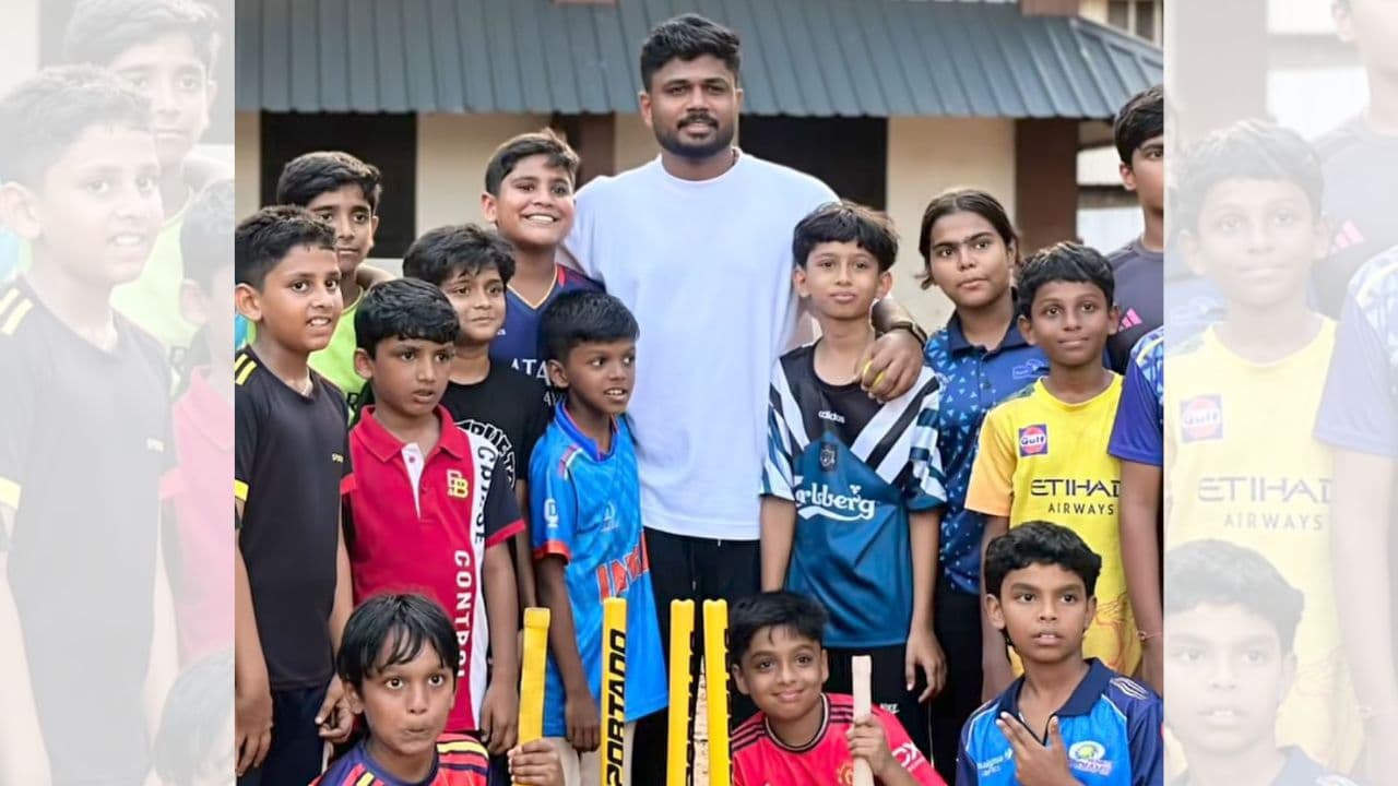 IPL 2026: CSK Star Sanju Samson Playing with Young Kids in Calicut Goes ...