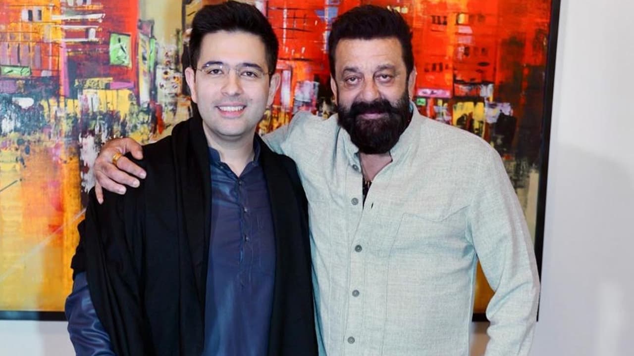 Sanjay Dutt Meets Raghav Chadha Amid Political Buzz; Photos Go Viral ...