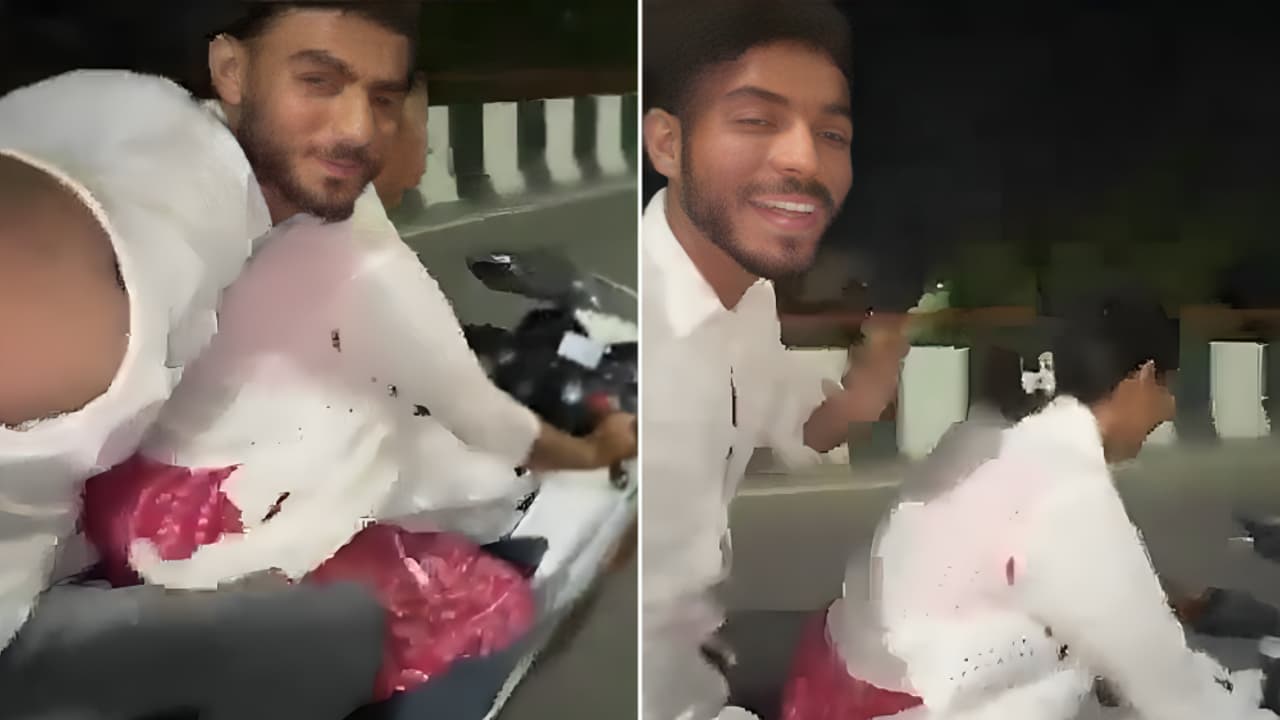 Ghaziabad Bike Crash Video: Teen Dies In High-Speed Bike Accident While ...