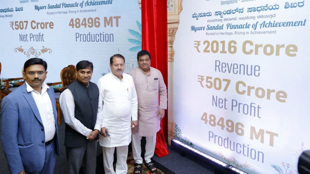 Mysore Sandal Record: 110 ವರ್ಷಗಳಲ್ಲಿ ಮೊದಲ ಬಾರಿಗೆ 2,016 ಕೋಟಿ ರೂ. ವಹಿವಾಟು ...