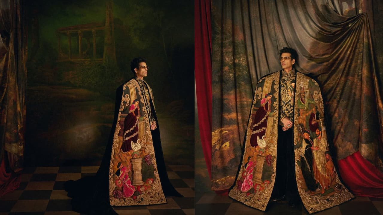 Met Gala 2026: KJo's 6-Foot Cape & 85-Day Effort For Raja Ravi Varma ...