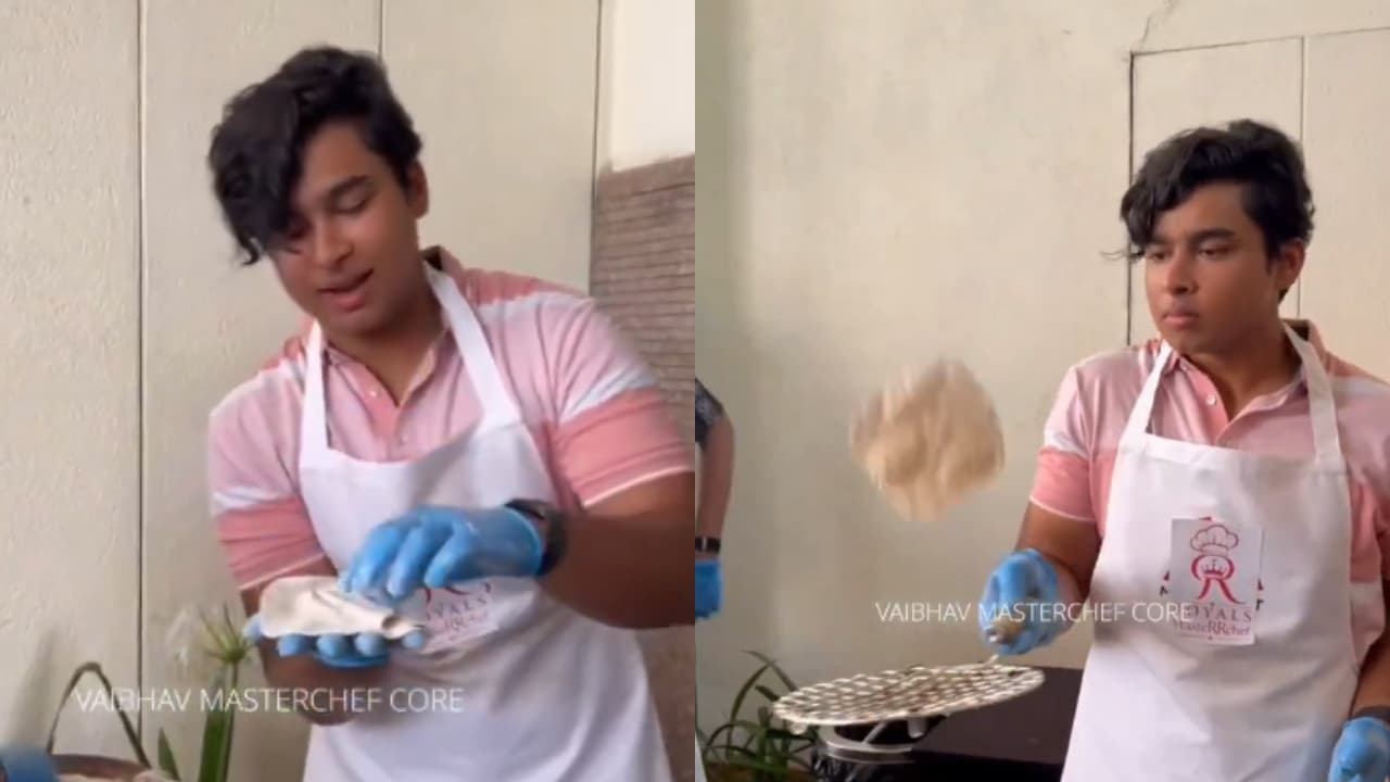 IPL 2026: RR Star Vaibhav Sooryavanshi Turns ‘MasterChef’ With ‘Gol ...