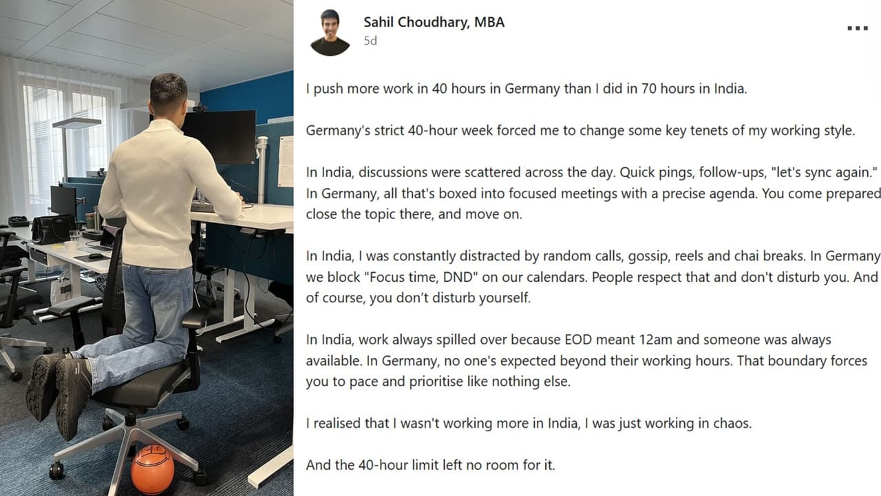 Germany’s 40-Hour Rule Helped Me Work Better Than 70 Hours In India ...