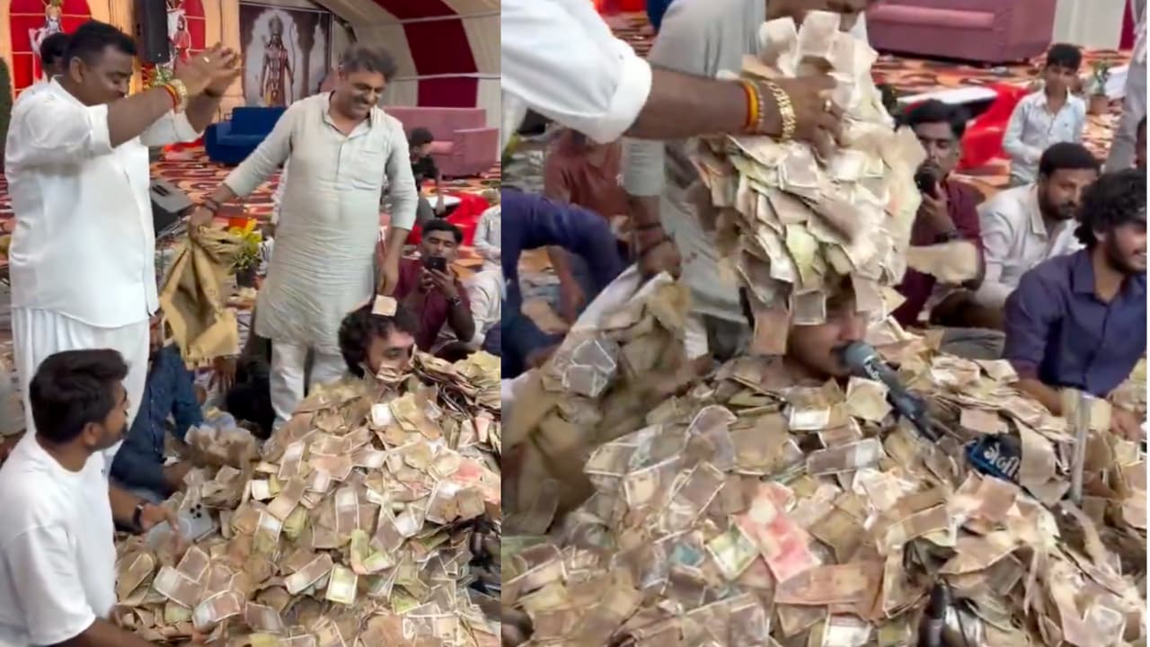 गुजरात के इस गायक पर डेढ़ घंटे तक बरसते रहे नोट, वीडियो देख लोग रह गए ...