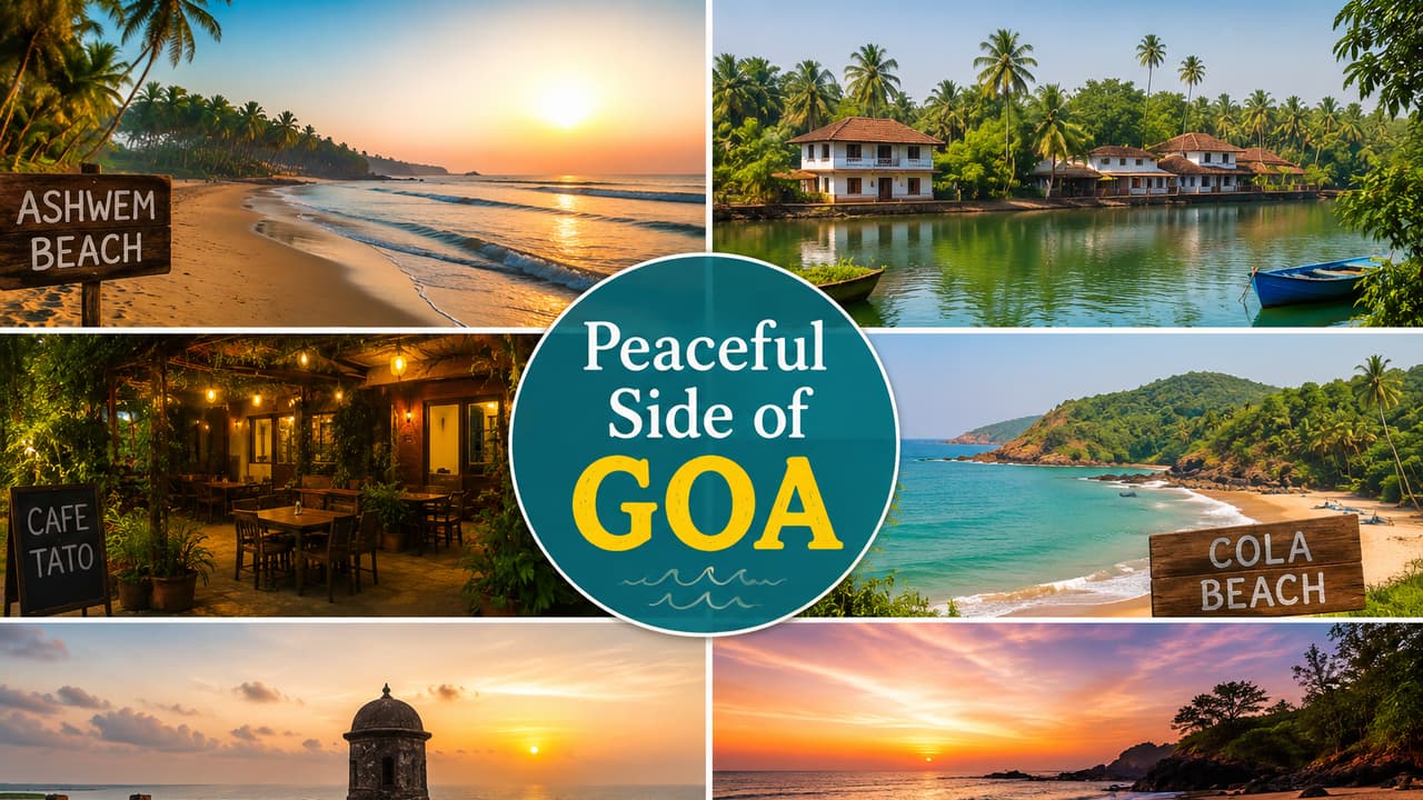 Goa Travel: ಗೋವಾ ಅಂದ್ರೆ ಬರೀ ಪಾರ್ಟಿ, ಗದ್ದಲ ಅಲ್ಲ: ಶಾಂತಿಪ್ರಿಯರಿಗಾಗಿ ...
