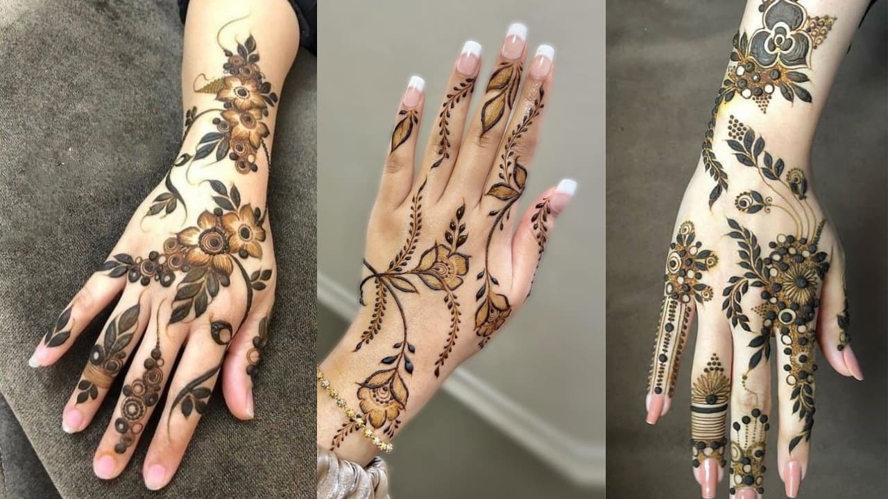 Bakrid Mehndi Design Photos: विदेशी टच संग बकरीद सेलिब्रेशन, दुबई ...
