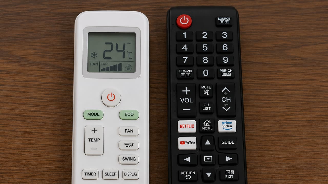 Remote: ఏసీ రిమోట్ ఎందుకు తెల్లగా ఉంటుంది, టీవీ రిమోట్ ఎందుకు నల్లగా ...