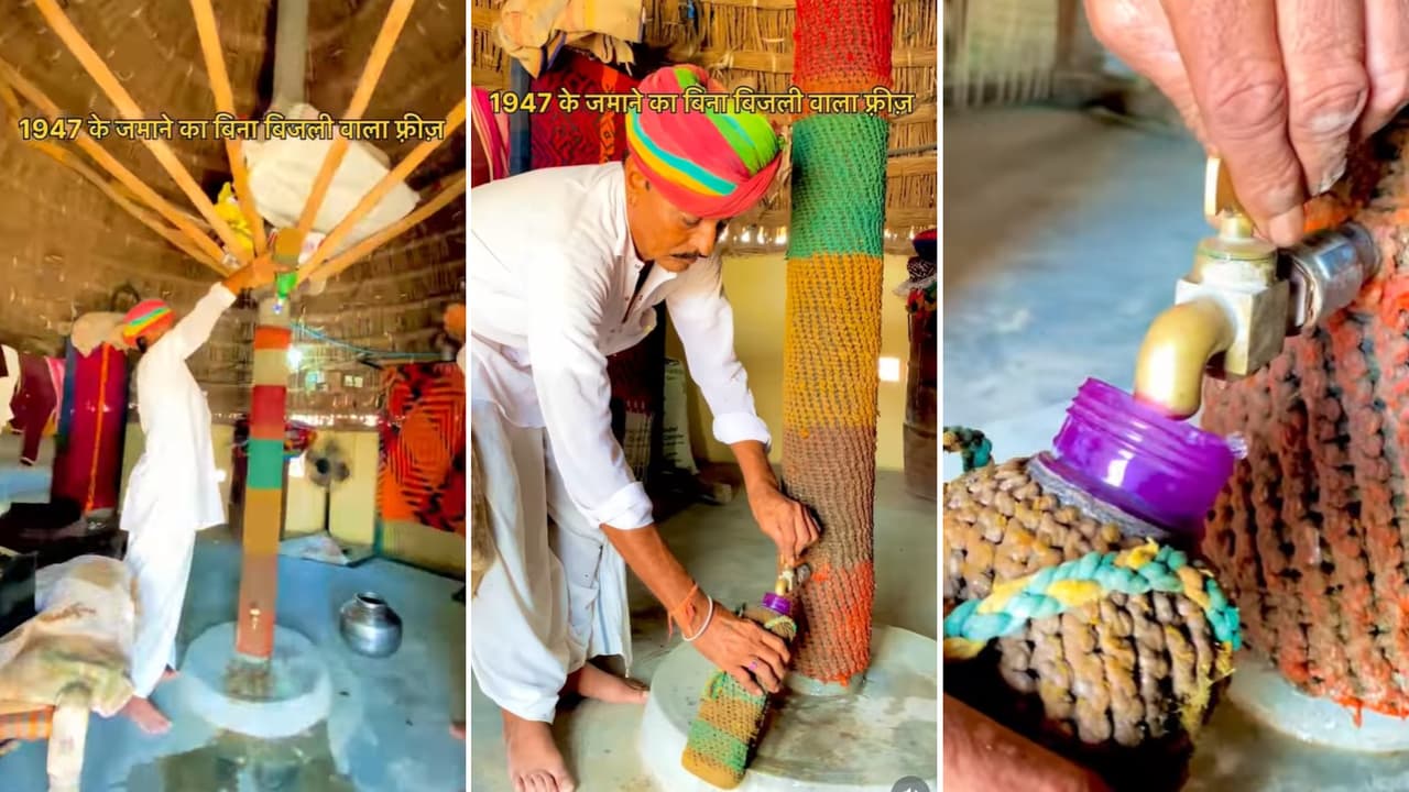 Viral Video Shows How Rajasthan Villagers Keep Water Cool Without ...