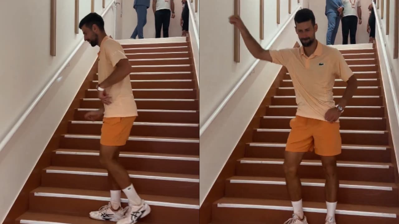French Open 2026: Novak Djokovic Pulls Off Iconic MJ 'Moonwalk' After ...