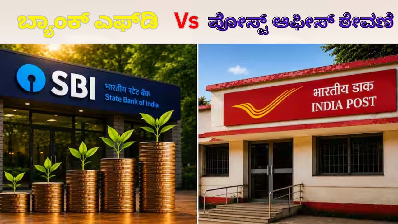 Bank FD vs Post Office investment | 2026ರಲ್ಲಿ ಹೂಡಿಕೆಗೆ ಯಾವುದು ಬೆಸ್ಟ್ ...