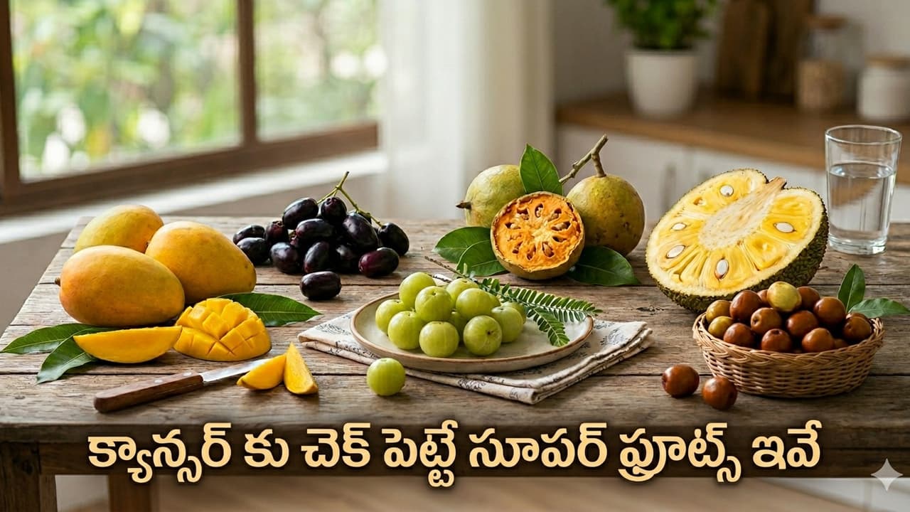 Cancer Fighting Fruits:క్యాన్సర్ రిస్క్‌కు చెక్ పెట్టే సూపర్ ఫ్రూట్స్ ...