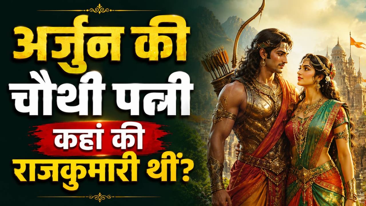 कौन थी अर्जुन की चौथी पत्नी, इससे विवाह के लिए कौन-सी शर्त थी? | Arjun ...