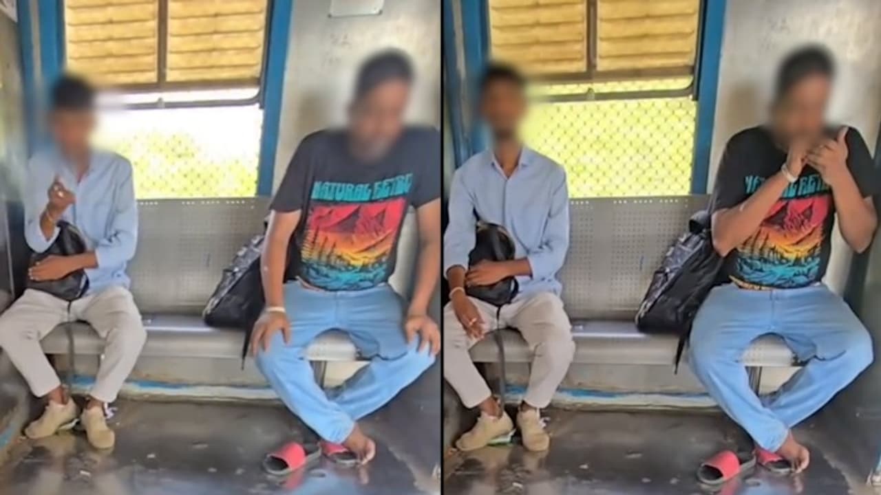 Caught on Camera: Viral Video Shows Two Men Smoking Chilam Inside ...
