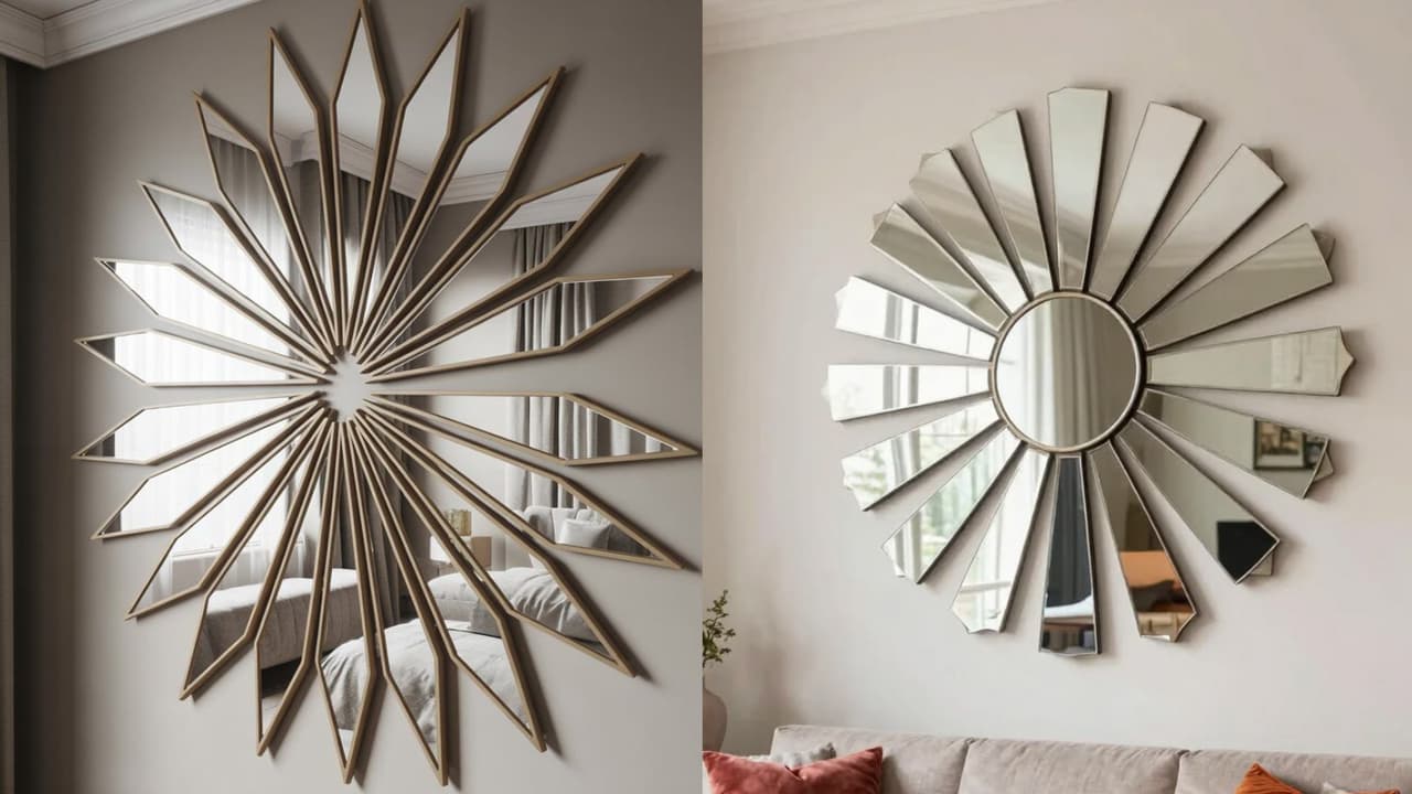 Glass Decor: 6 Wall Art Ideas to Make Your Living Room Look Super ...