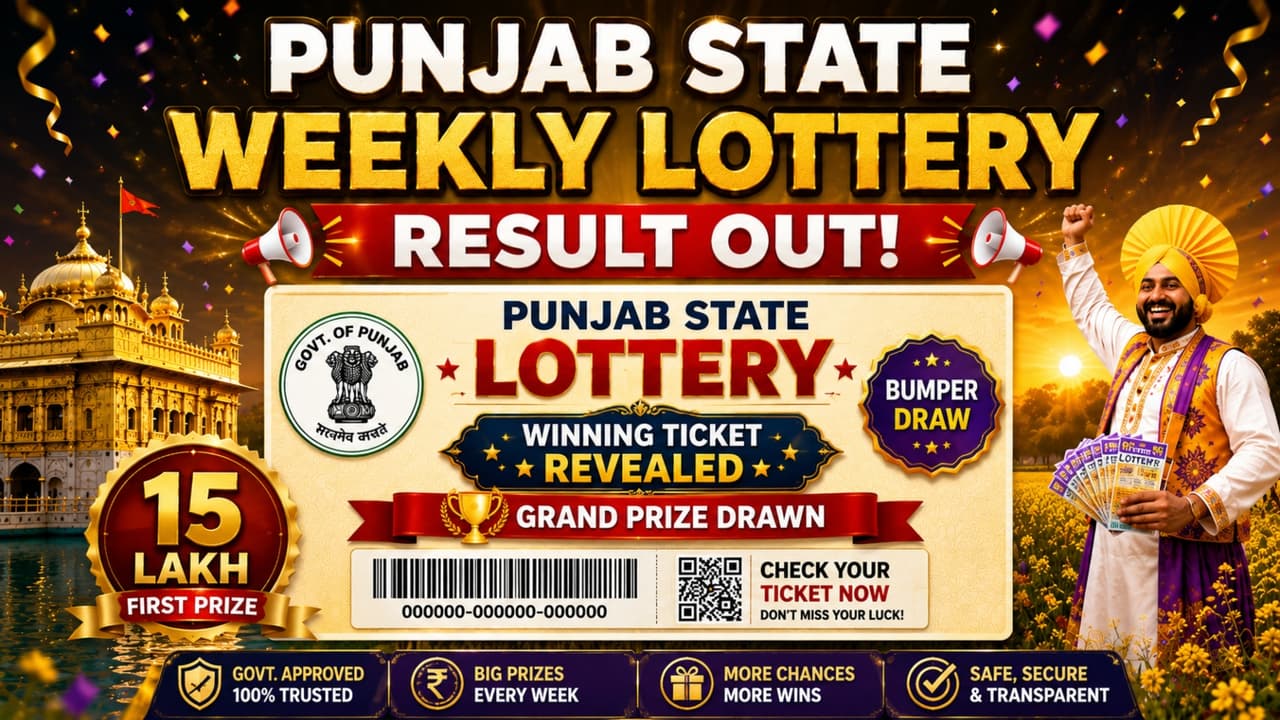 Punjab Lottery: Results For June 19 OUT! Did You Win Rs 15 lakh top ...