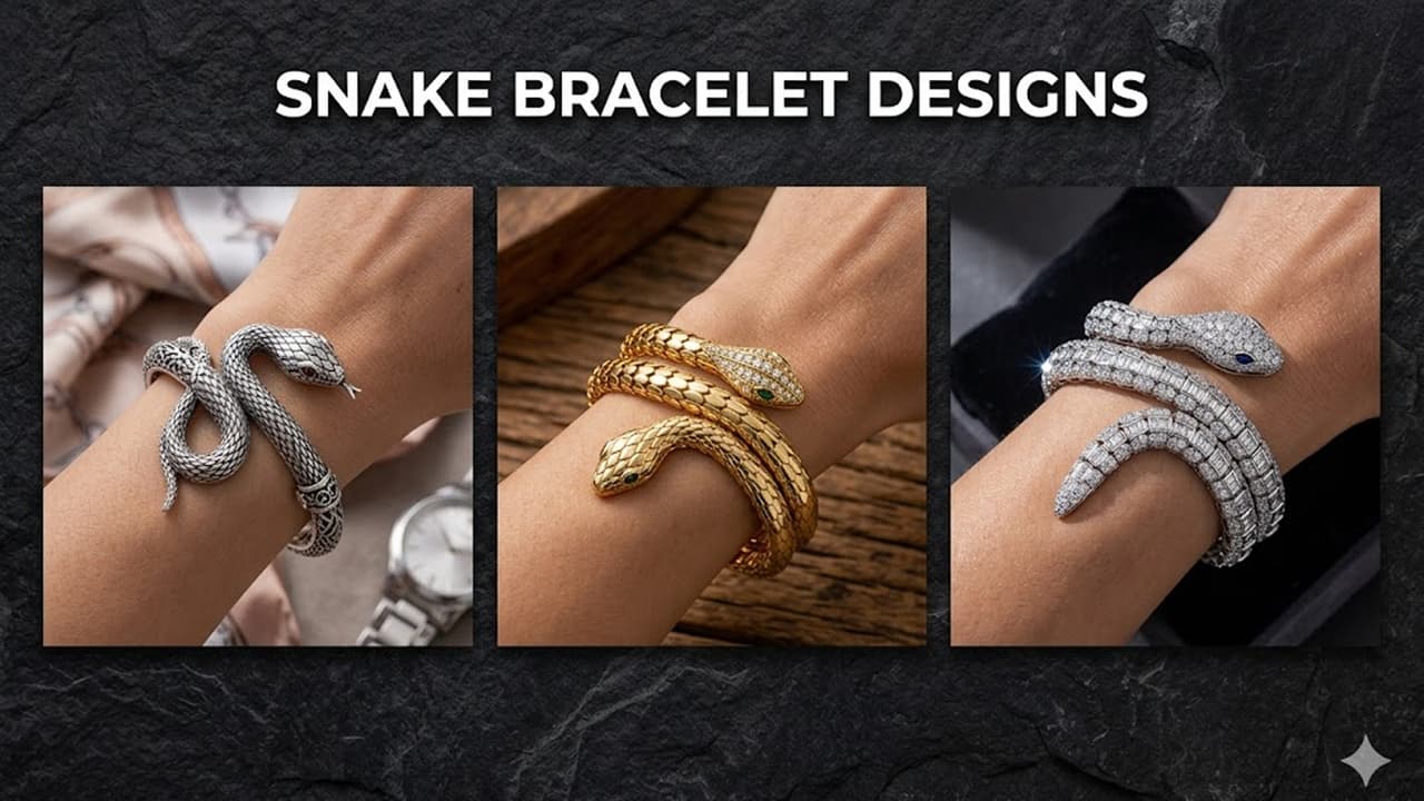 Snake Bracelet: नागिन सी बलखाएगी कलाई, ट्राई करें 5 स्नेक ब्रेसलेट ...