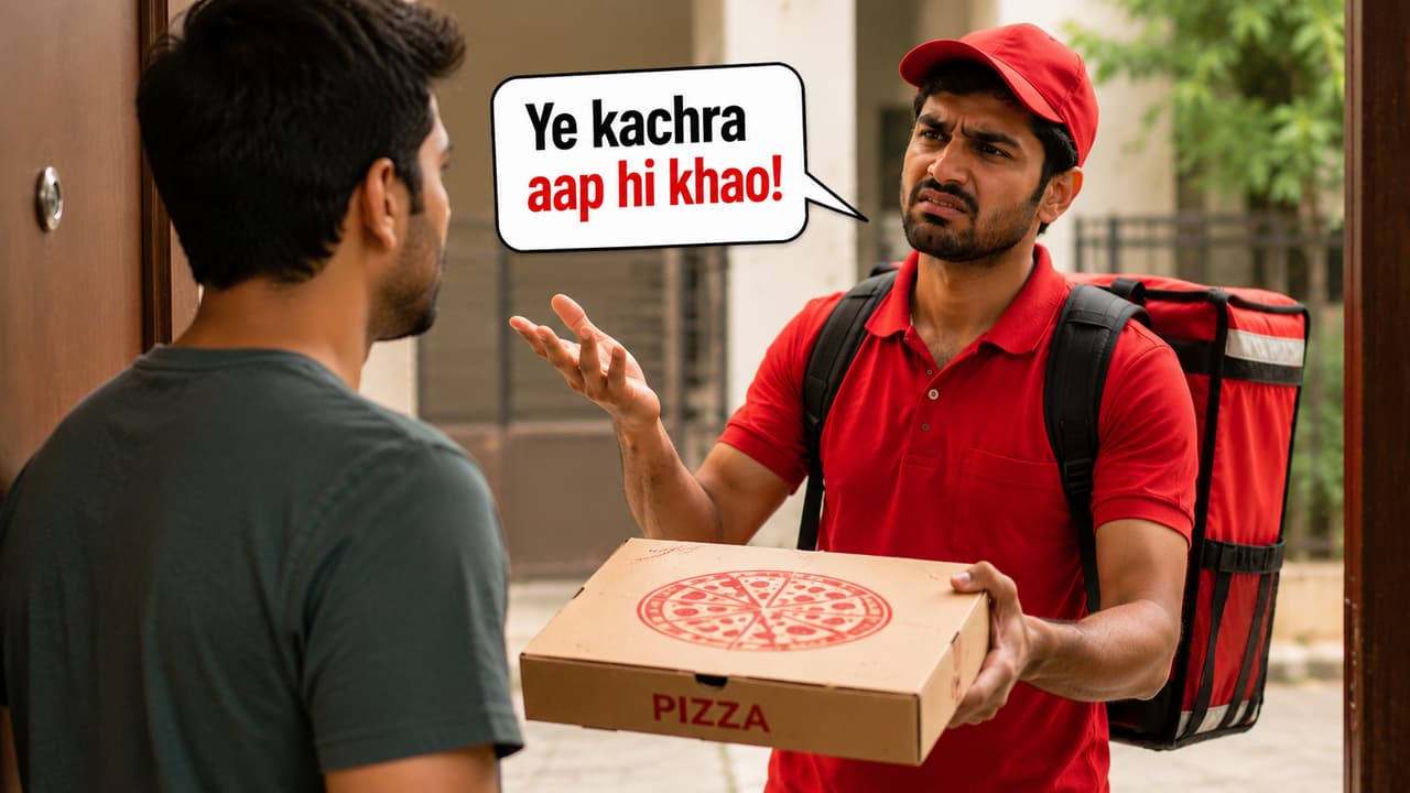 ‘Ye Kachra Aap Hi Khao’: Delivery Executive’s Savage Reply to Free ...