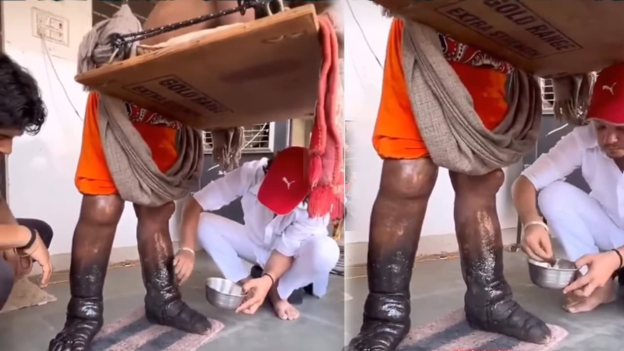 12 ವರ್ಷದಿಂದ ಕೂತಿಲ್ಲ, ಮಲಗಿಲ್ಲ! ಶಿವನ ದರ್ಶನಕ್ಕಾಗಿ ನಿಂತಲ್ಲೇ ತಪಸ್ಸು ಮಾಡ್ತಿರೋ ...