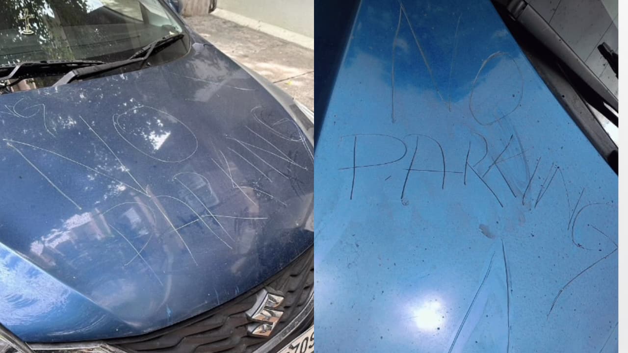 “No Parking Rage”: Bengaluru Car Vandalised Near BTM Layout, Owner ...
