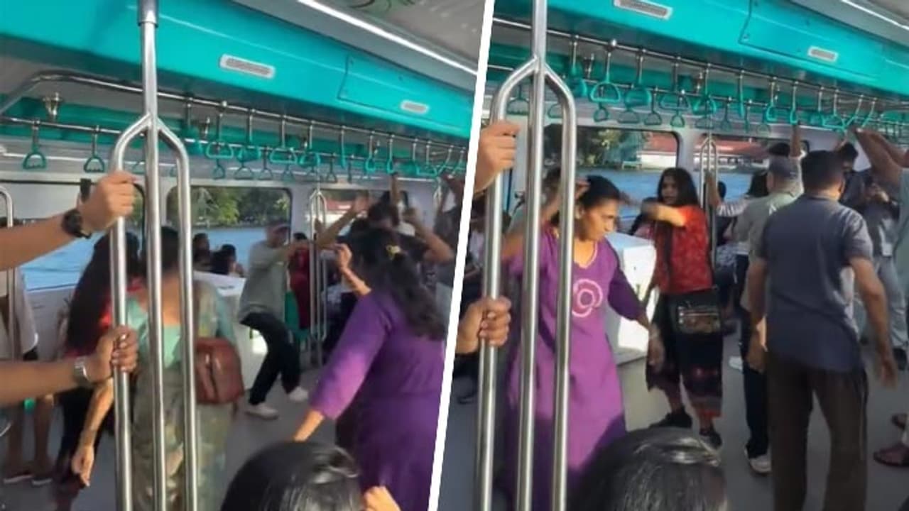 Watch: Tourists Turn Kochi Water Metro Into A Dance Floor, Viral Video ...
