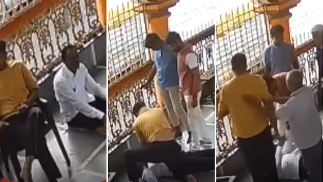Young Man Saves Elderly Devotee with CPR After Medical Emergency at ...