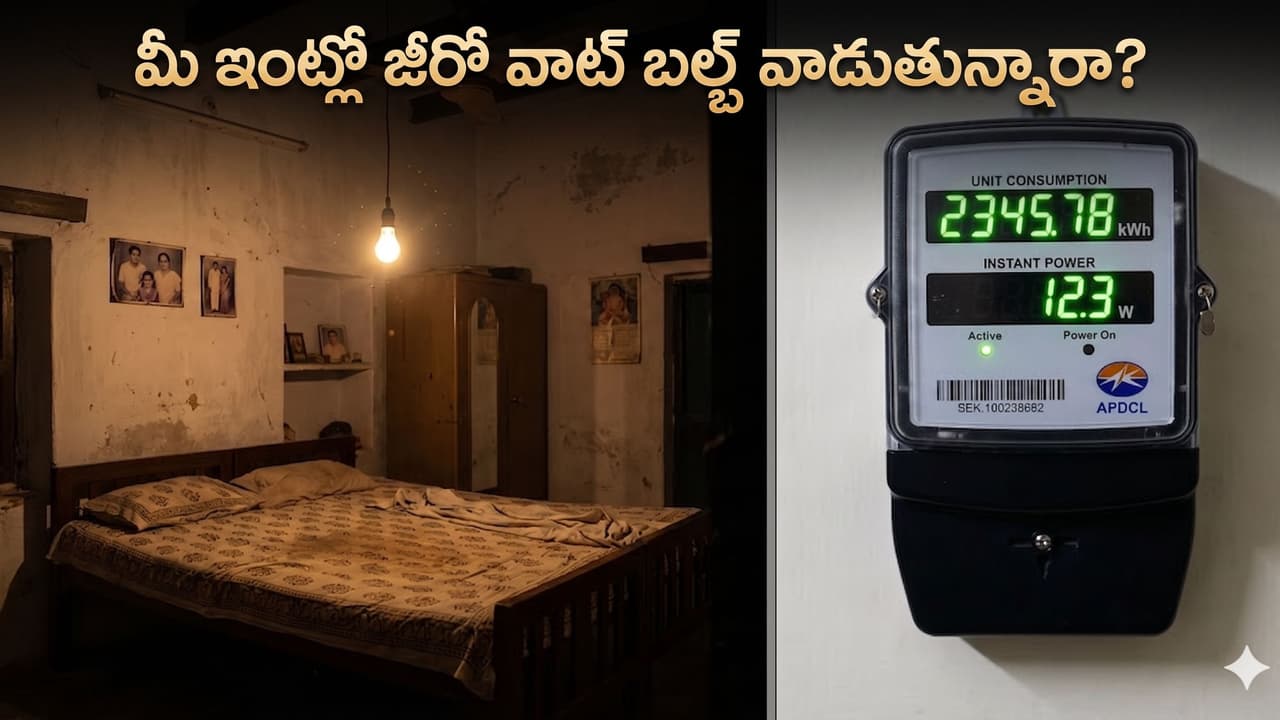 Zero Watt Bulb: జీరో వాట్ బల్బ్ వేస్తే కరెంట్ బిల్లు రాదా? నిజం ...