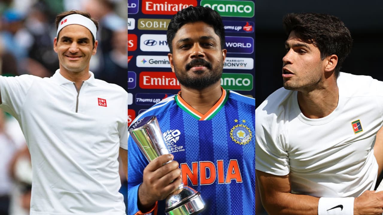 From Roger Federer to Carlos Alcaraz: Sanju Samson Links Cricket ...