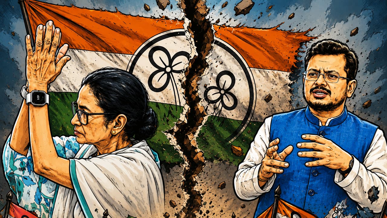 TMC Clash: কারা 'জোড়া ফুল' প্রতীক পাবে? বৃহস্পতিবার নির্বাচন কমিশনের ...