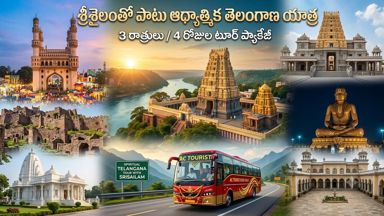 IRCTC Srisailam Tour: శ్రీశైలం మల్లన్న దర్శనంతో పాటు యాదాద్రి కవర్ చేసే ...