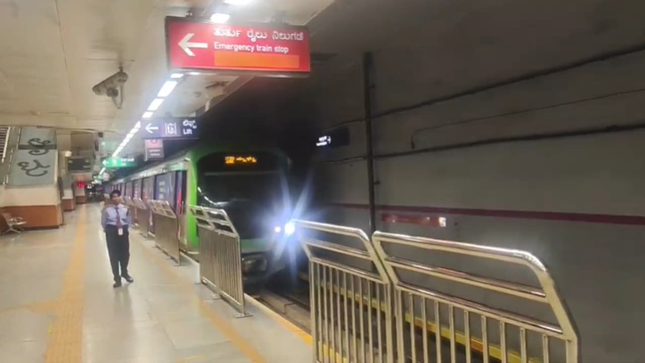 Bengaluru Metro Update: Purple Line Services Resume After Cubbon Park ...