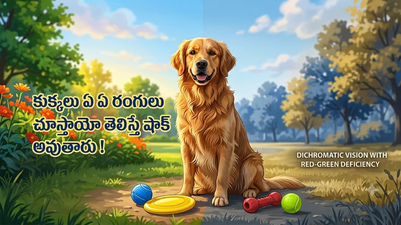 Can Dogs See Every Colors : కుక్కలకు కనిపించేవి రెండు రంగులేనా? అవి ...