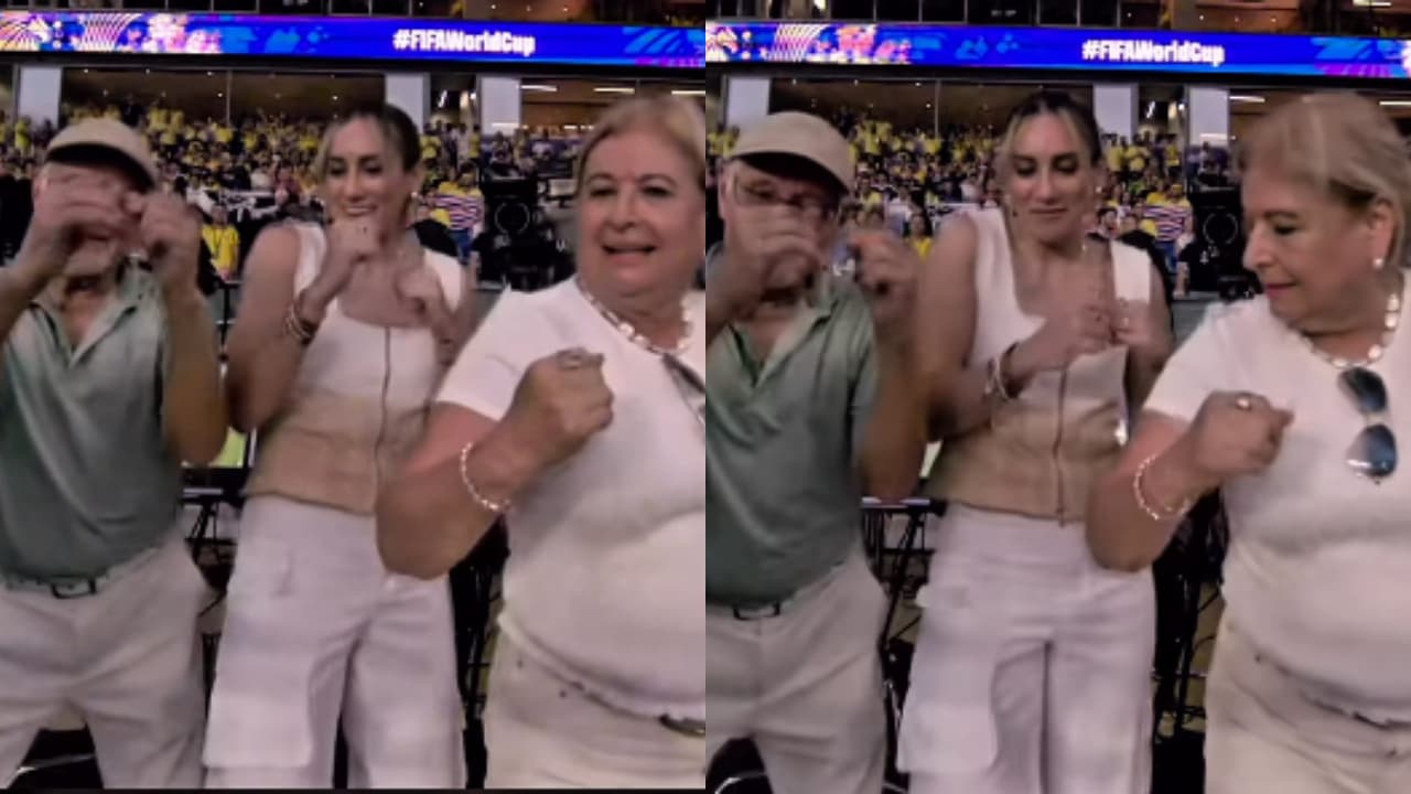 FIFA World Cup: Colombian Broadcaster's Parents Steal the Show in Miami ...