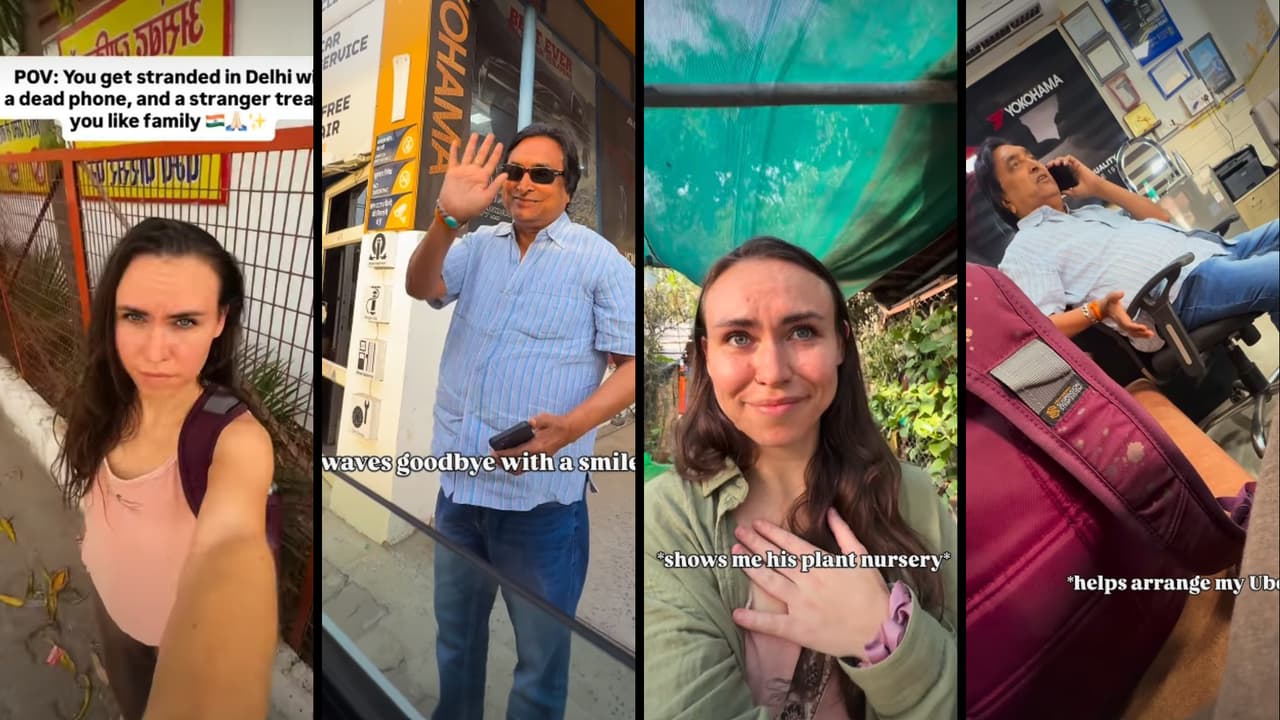 American Tourist Stranded in Delhi After Phone Dies, Stranger's ...