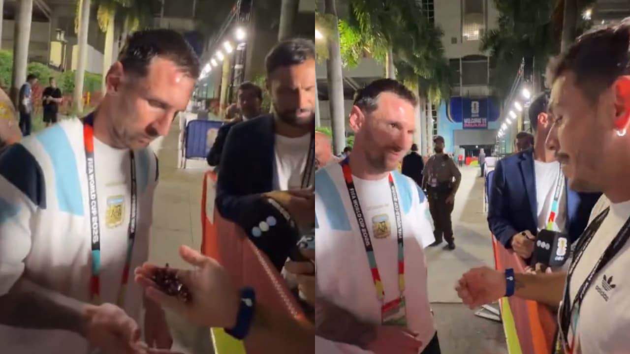 FIFA World Cup 2026 Lionel Messi s Priceless Reaction To Emotional