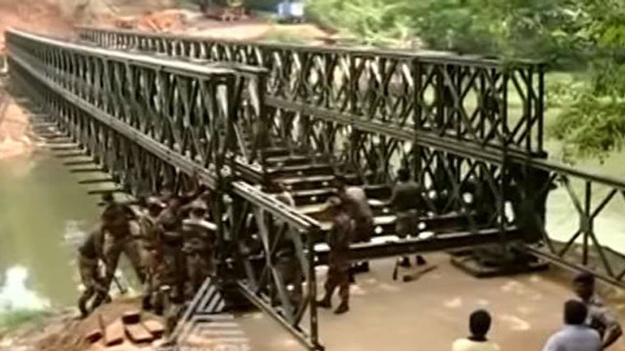 Kerala gets its first Bailey bridge across Kallada river: Kerala gets ...