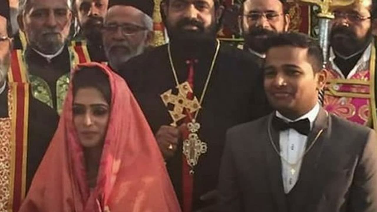 Video: Basil Joseph gets married to longtime girlfriend Elizabeth ...