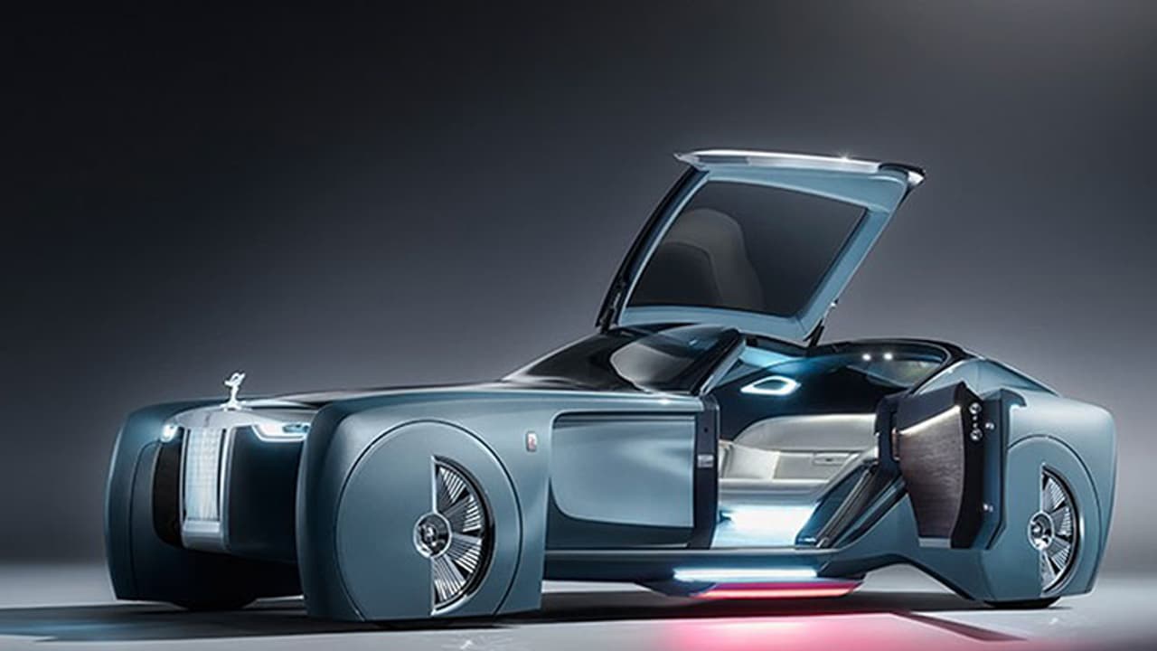 Rolls-Royce unveils the future of luxury driverless car | Asianet Newsable