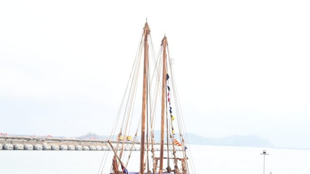 INSV Kaundinya: Navy revives 5th-century stitched ship using no screws ...