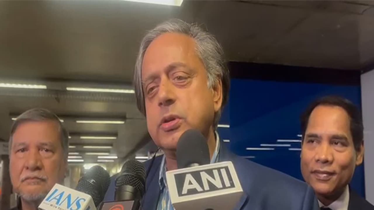 'Can't afford to dwell on it, when we get back...': Shashi Tharoor on ...