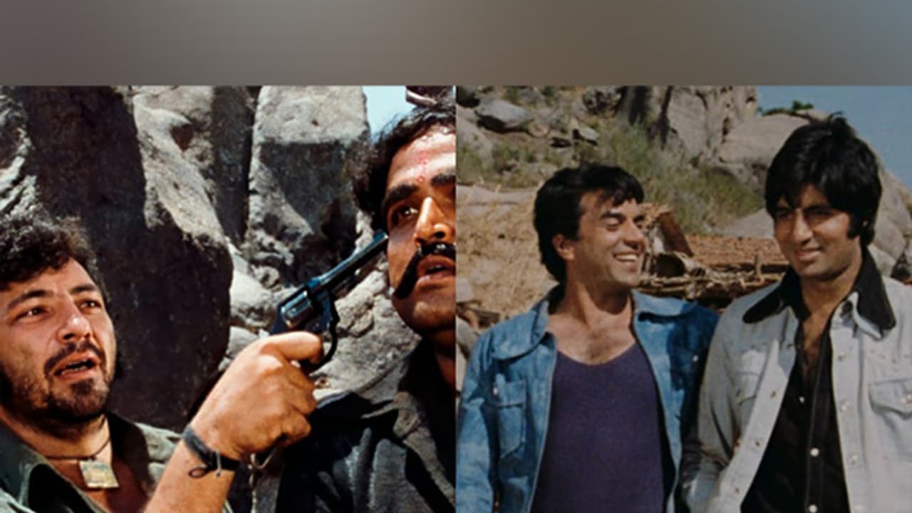 Restored 'Sholay' version with original ending, deleted scenes to ...